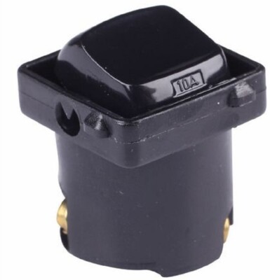 2x HPM ROCKER SWITCH MECHANISMS 10A 1-Pole 240V 1-2Way Vertical Clip On ...