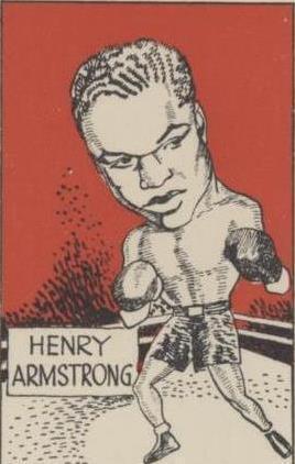1947 D. Cummings & Son Famous Fighters Swop Cards - Henry Armstrong #35 ...