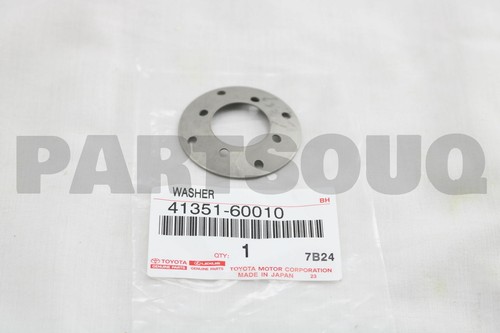4135160010 Genuine Toyota WASHER, REAR DIFFERENTIAL PINION THRUST 41351 ...