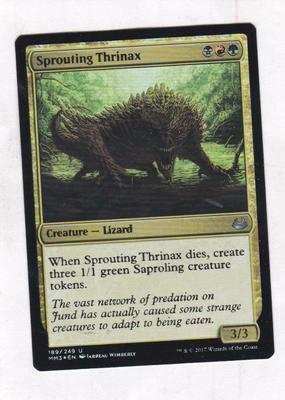 MTG: Modern Masters 2017: FOIL: Sprouting Thrinax | eBay
