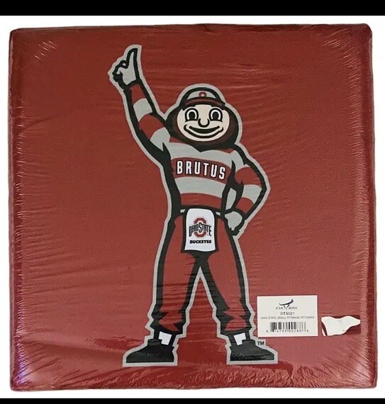 Ohio State Buckeyes Upholstered Storage Ottoman by OxBay-New OTS021 | eBay