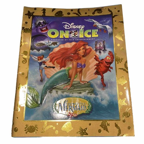Disney on Ice presents The Little Mermaid Oversized Program 1998 ...