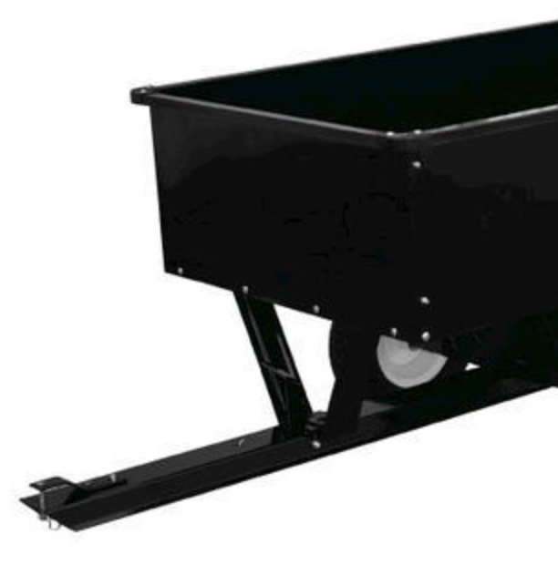 Steel Tow Behind Utility Dump Cart Tractor ATV Garden Lawn Hauling ...