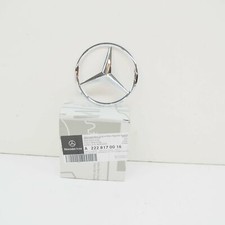 Genuine OEM Rear Trunk Star Logo Chrome Emblem for MERCEDES BENZ S ...