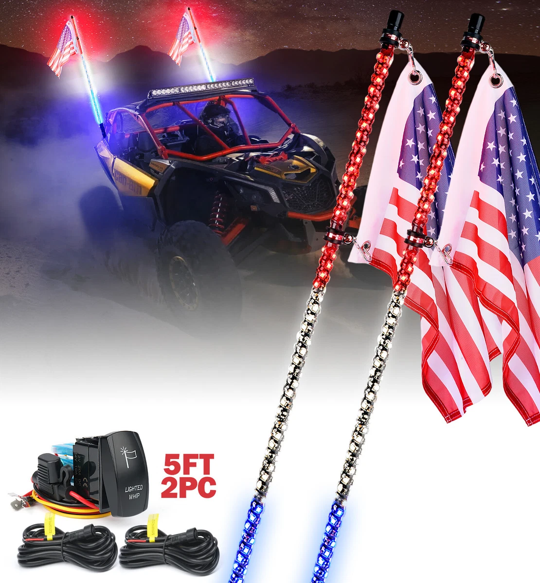 Polaris Atv And Rebel Flag