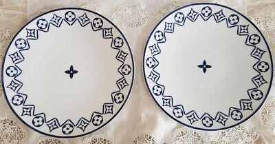 Louis Vuitton Dinner Plate Dish Monogram Flower Tile Louis Vuitton Dinner Plate Dish Monogram Flower Tile