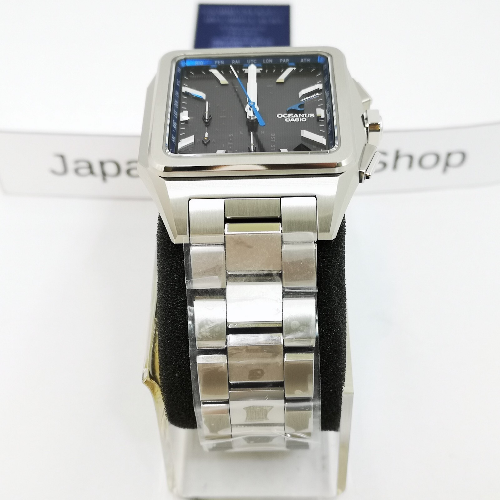 CASIO OCEANUS Classic Line OCW-T5000-1AJF Black Bluetooth Men's Watch ...