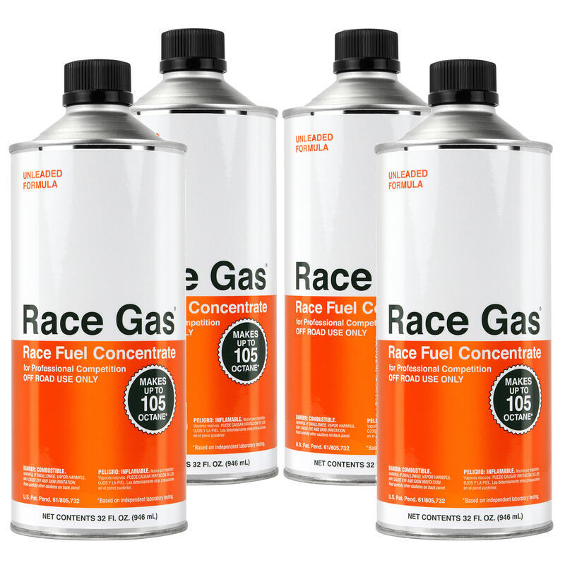 Race Gas Fuel Octane Booster 100032 (4pk); Race Fuel Concentrate ...