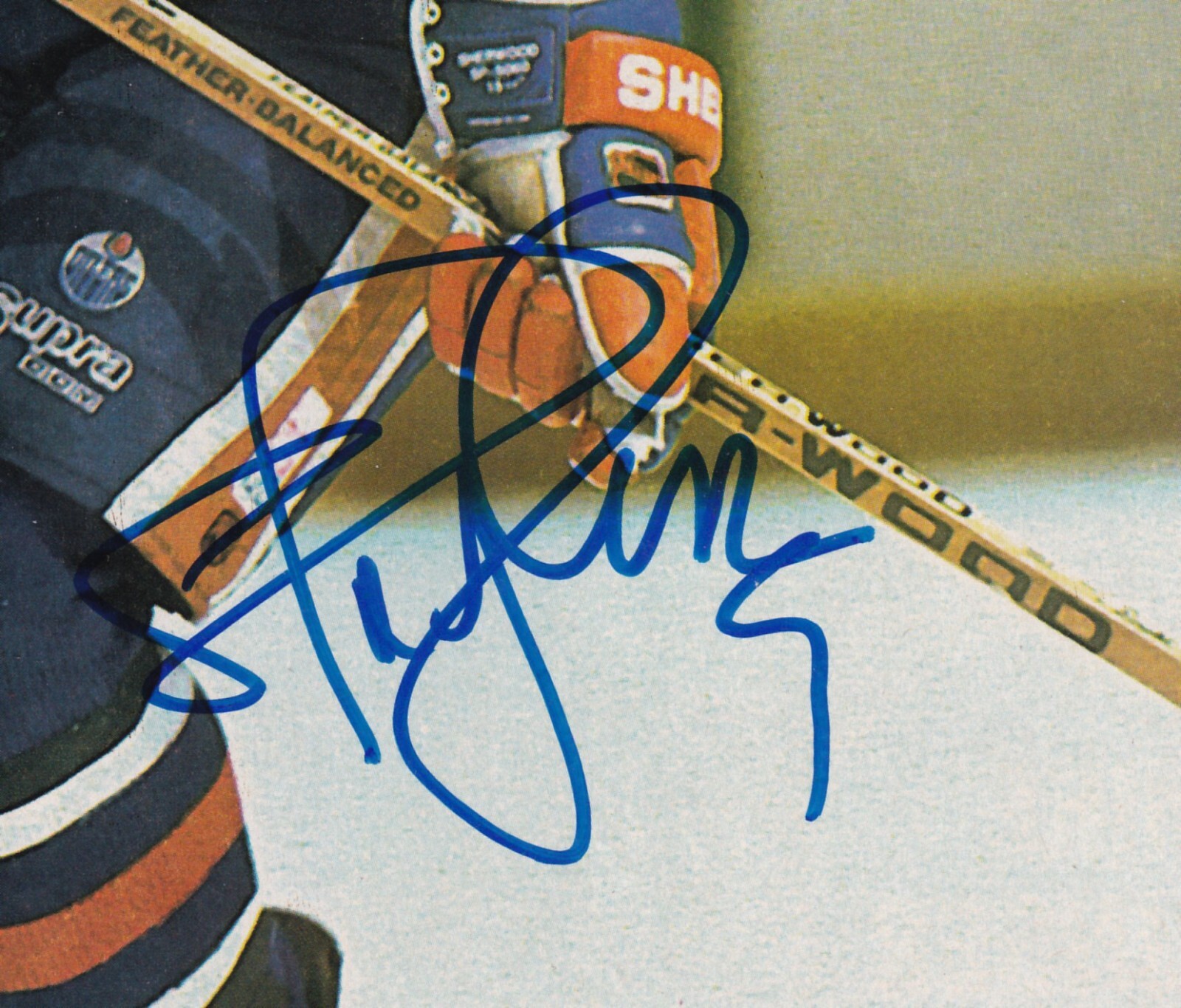 Shayne Corson Autographed 8x11 Magazine Photo Edmonton Oilers PSA/DNA ...