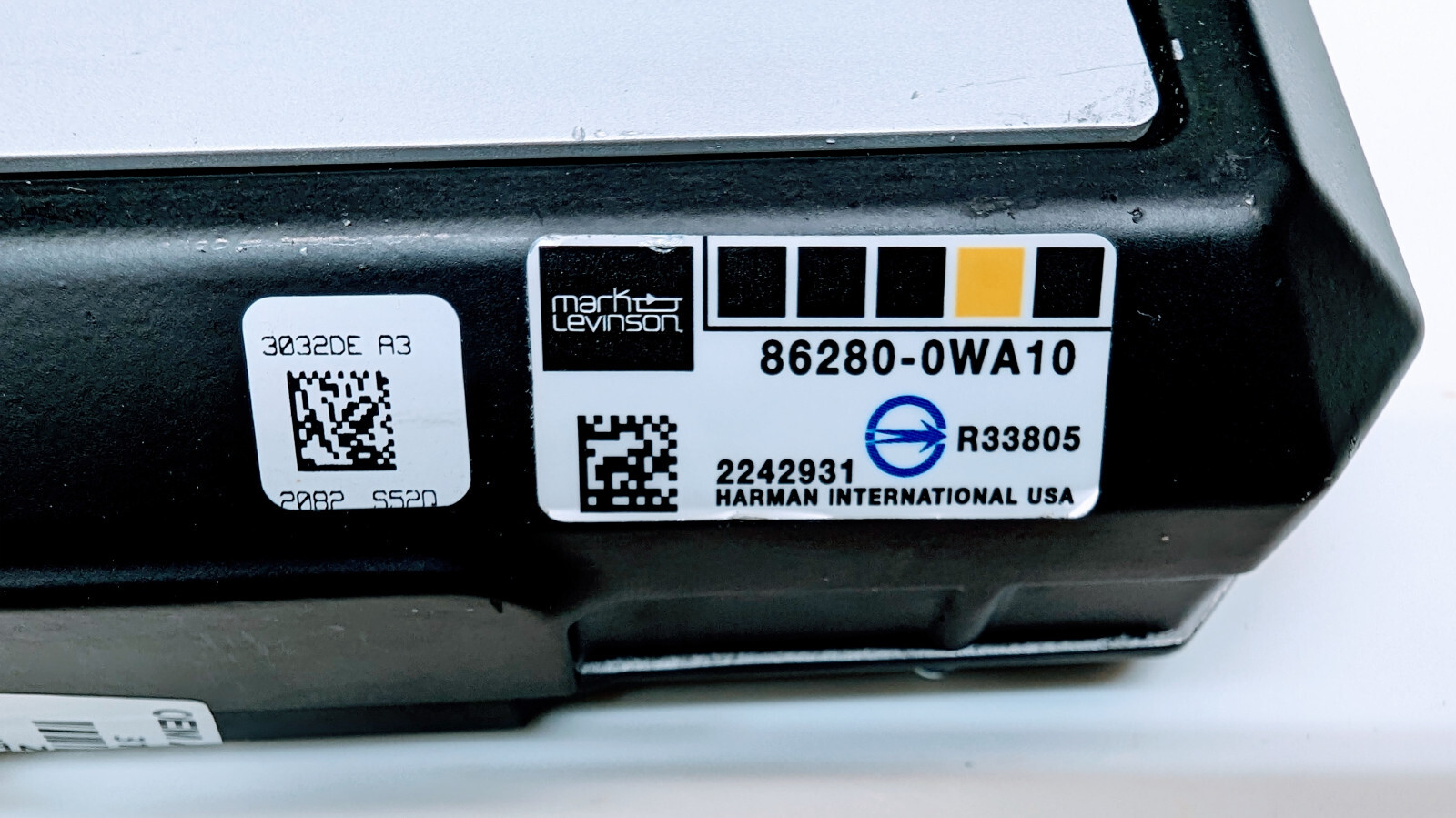 86280-0WA10 REFURBISHED Lexus Mark Levinson amplifier 2013-2015 GS350 ...