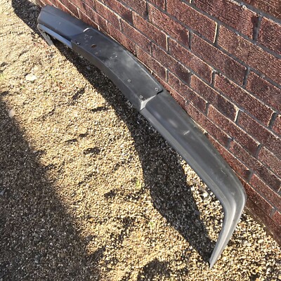 2018851121 MERCEDES W201 190E 190D Front Bumper Cap Trim Black COLLECT ...