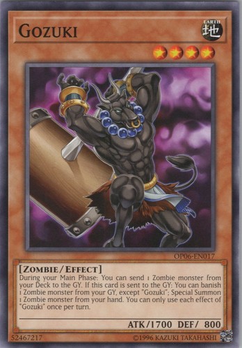 Gozuki NM #4 OTS Tournament Pack 6 Yugioh | eBay