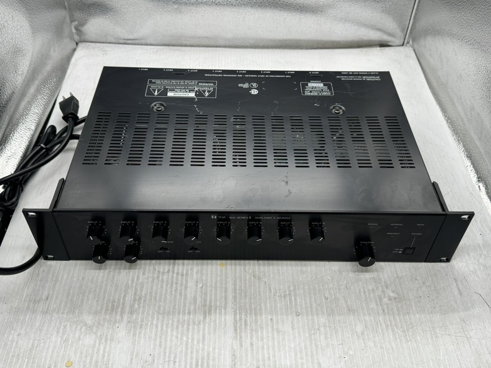 TOA 900 Series II Model A-903MK2 AMPLIFIER TESTED AND WORKS | eBay