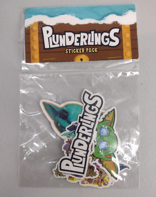 Plunderlings Sticker Pack - 10 Stickers | eBay