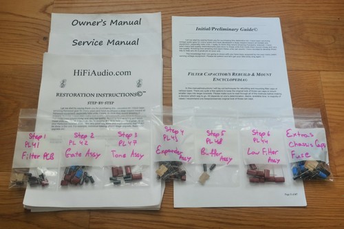 Phase Linear 4000 series II preamp rebuild restoration recap service ...