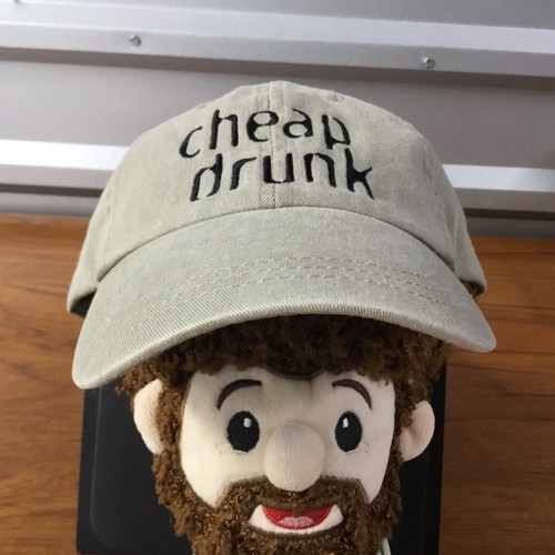 Zkapz Bill Engvall Cheap Drunk Khaki Cotton Baseball Cap Blue Collar ...