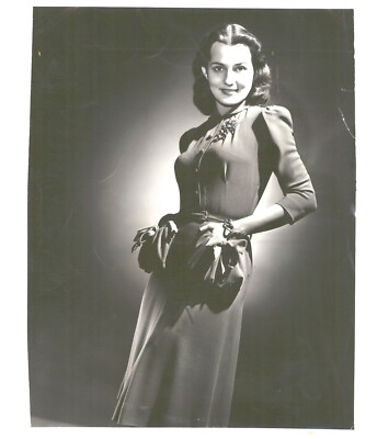 HOLLYWOOD Actress BRENDA MARSHALL "Footsteps in the Dark" Film 1930s ...