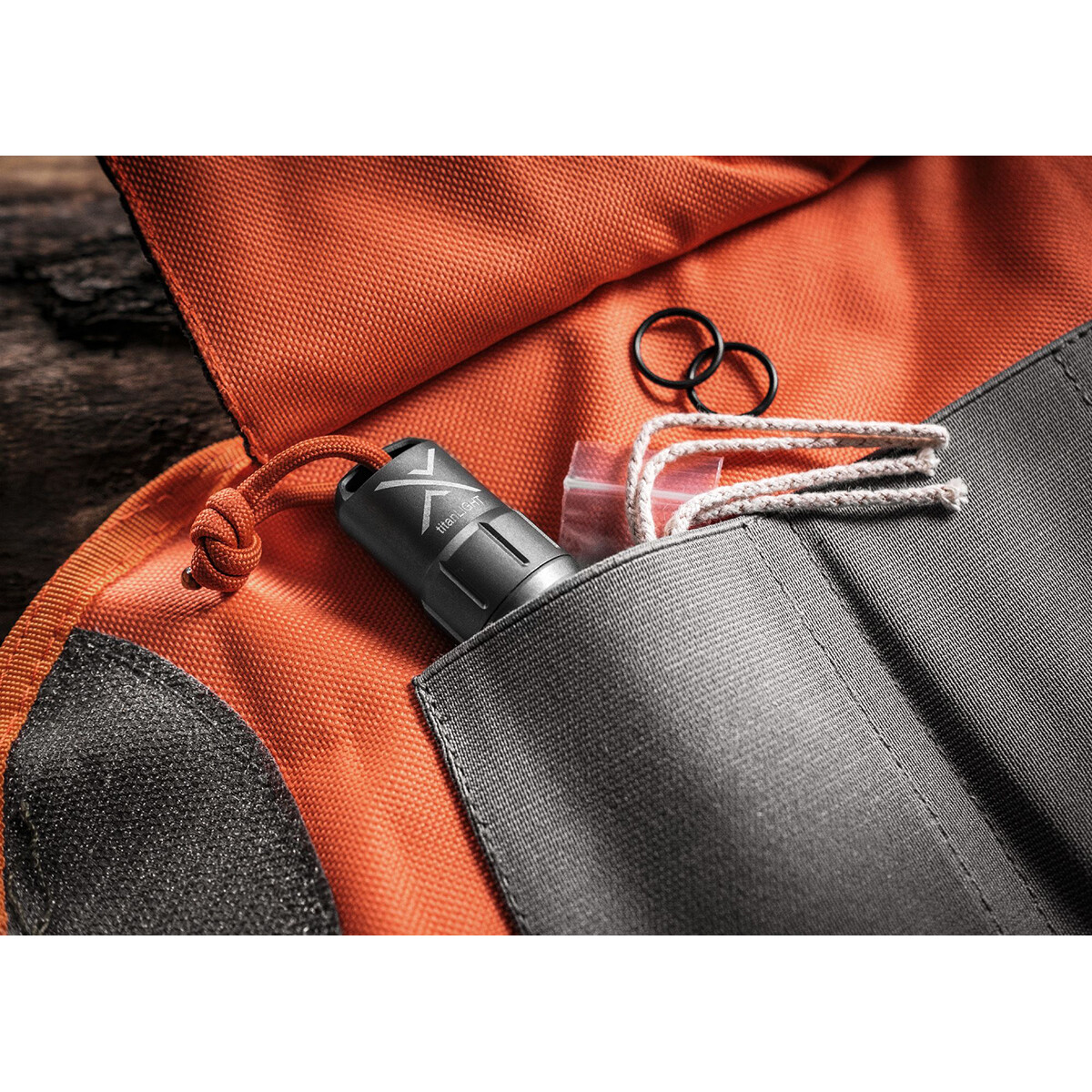 Exotac toolROLL Fire Starter Gear Carrier - Black/Orange | eBay