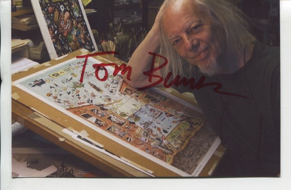 Garbage Pail Kids TOM BUNK signed AUTOGRAPH 9829 | eBay