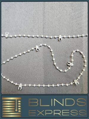 Vertical Blind link weight chain stabilising chain White 89mm 5M to ...