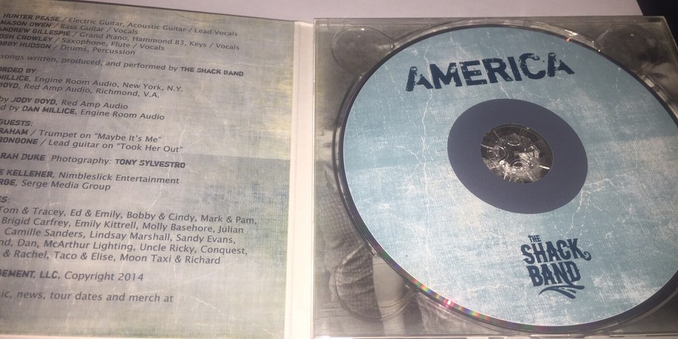 The Shack Band America Cd 2014 | eBay