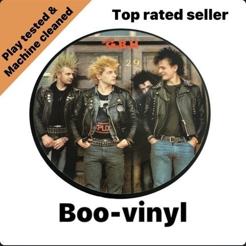 Charged G.B.H, Give Me Fire/ Man Trap 7" vinyl picture disc Punk NM | eBay