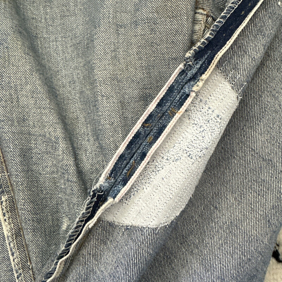 Vintage 1950s 1960s Foremost JC Penney's Selvedge Denim Vintage 1950s 1960s Foremost JC Penney's Selvedge Denim