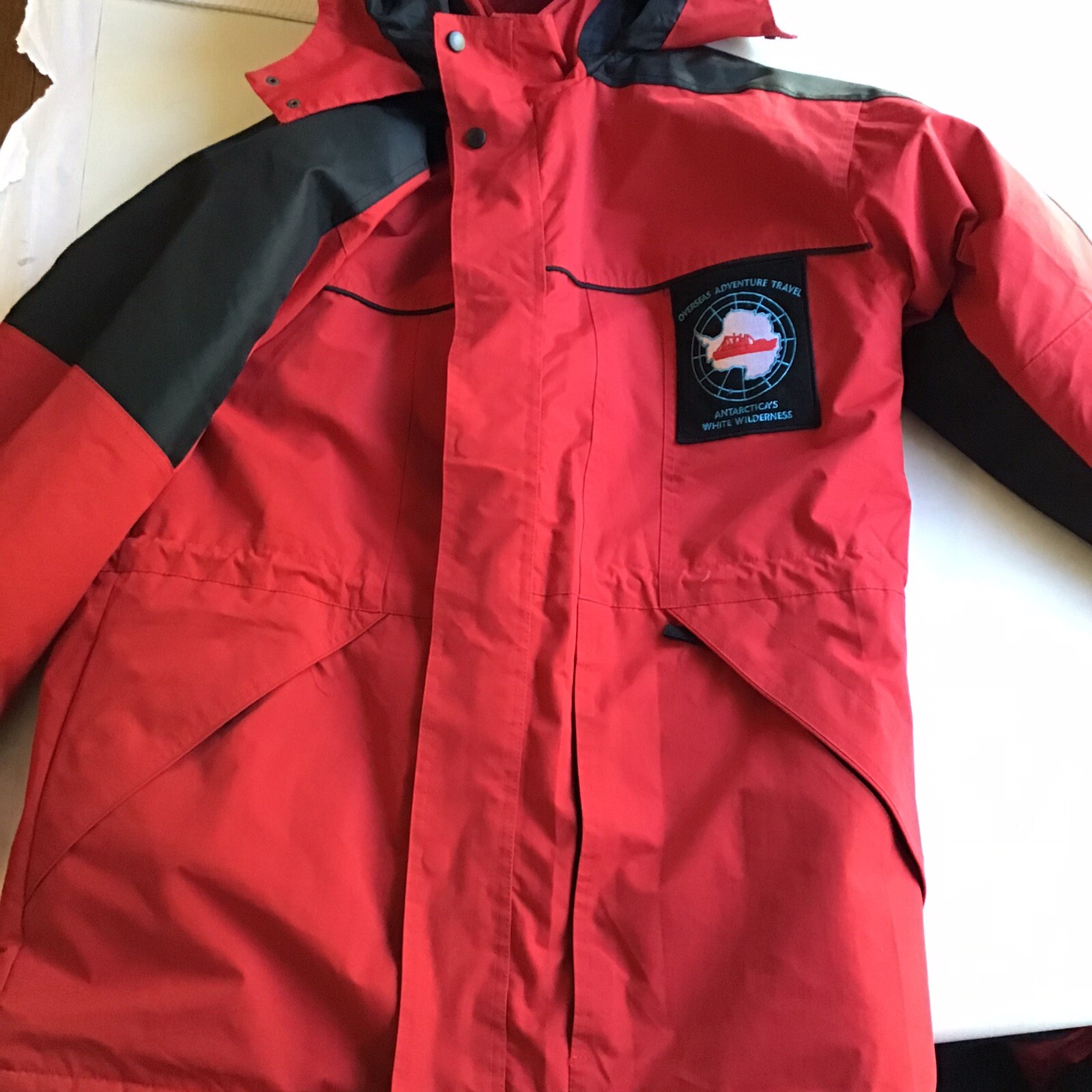 ANTARCTICA Overseas Adventure Travel Jacket Coat Mens… - Gem