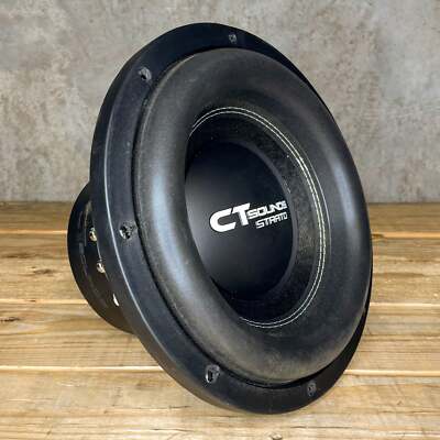 Used CT Sounds STRATO-12-D2 1250 Watts RMS 12 Inch Car Subwoofer - Dual ...