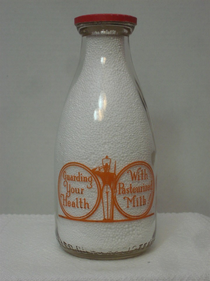 SRPQ Milk Bottle Wheeler & Taylor Dairy Keene NH 1946 GUARDING YOUR ...