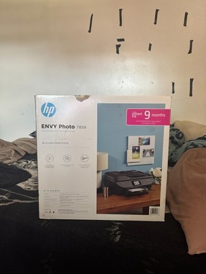 HP Envy 7858 All-in-one Inkjet Wi-fi Color Printer with Mobile Printing ...