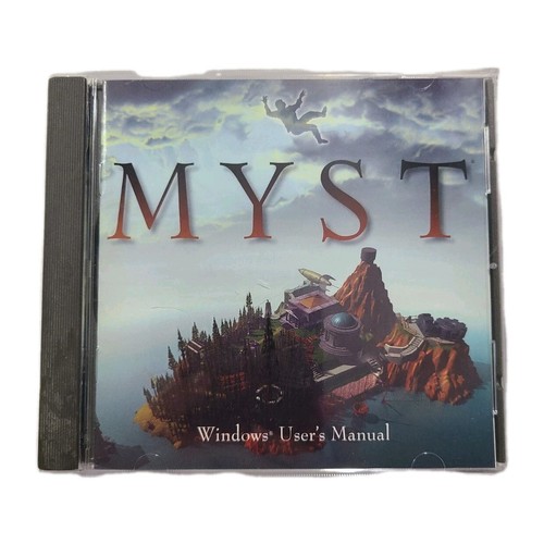 MYST PC Windows Computer CD Rom Award Winning Game with Windows 95 ...