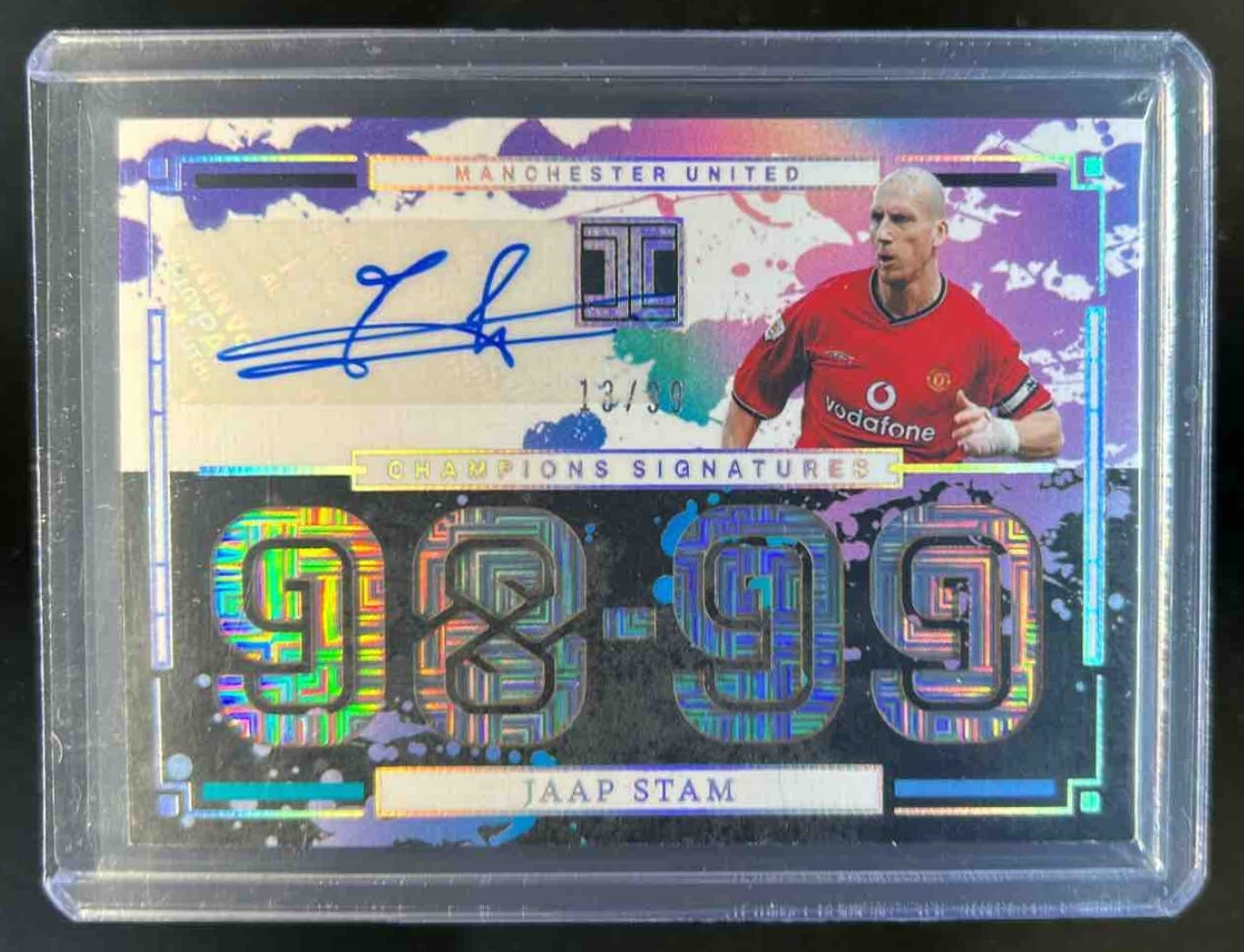 2024-25 Impeccable Premier League Jaap Stam Champions Signatures Auto ...