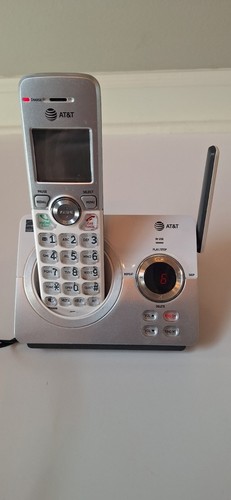 AT&T EL52119 EL52219 Replacement Silver Handset With Battery And ...