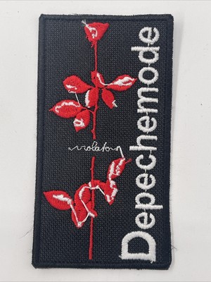Depeche Mode Band Violator Logo Patch: iron on. Quality embroidery, 4 1 ...