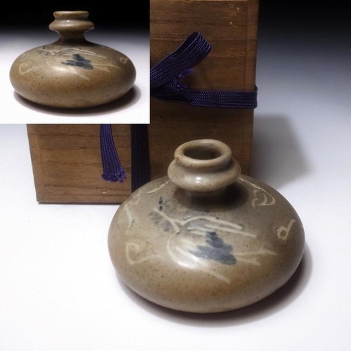 TJ26 Antique Japanese Pottery Bud Vase, Old Seto ware, 19C | eBay UK