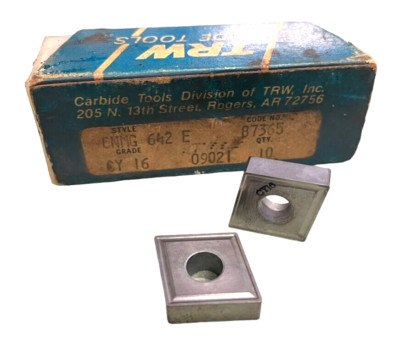 (7 Pcs) TRW CNMG 642E Grade: CY16 Carbide Inserts | eBay