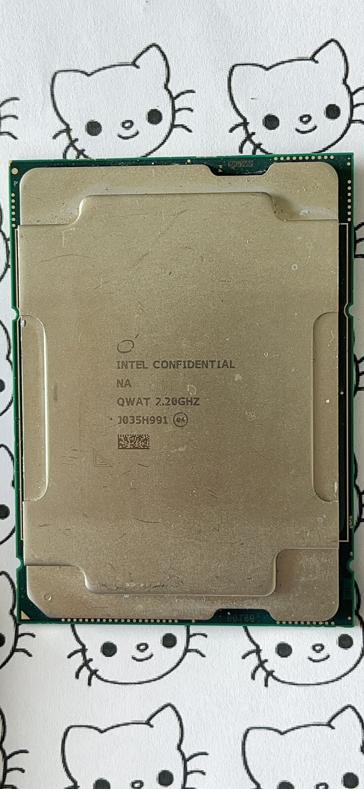 INTEL XEON QWAT Platinum 8368 ES 38 Core 2.2G Server Processor CPU ...
