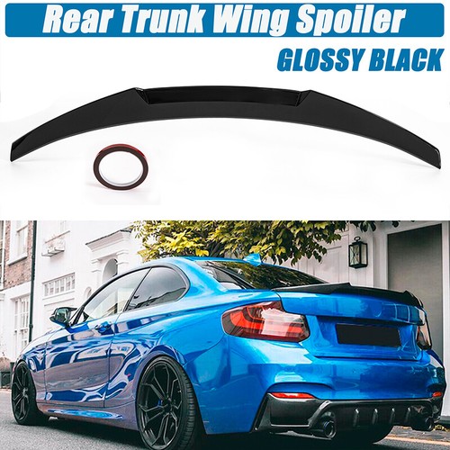For BMW F22 230i 235i M240i F87 M2 Black Rear Duckbill Wing Trunk ...