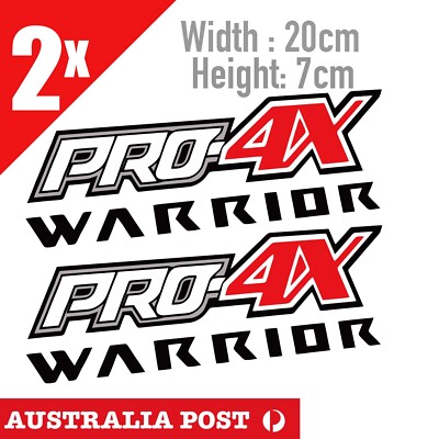 Nissan WARIOR Diesel - Nissan Navara Patrol PRO-4X Decal Sticker | eBay ...