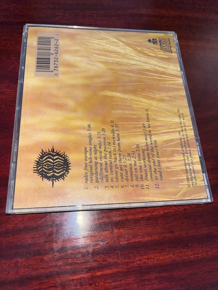 R.E.M. cd EPONYMOUS Compact Disc Music Audio Songs Easy Listening Rock ...