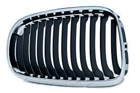 Kidney Grille Chrome Black Left Hand Genuine BMW E90 E91 3 Series ...