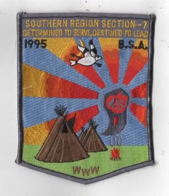 1995 BSA Southern Region Section-7 GRAY Bdr. [BLT755] | eBay