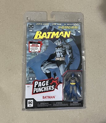 Batman #608 2nd Pr Jim Lee Cover Page Punchers McFarlane Toys w/ Action ...