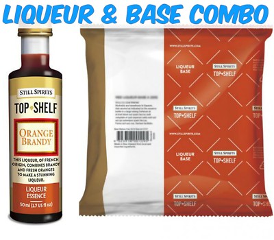 Still Spirits Top Shelf Orange Brandy Liqueur and Base Pack | eBay ...