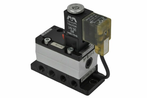 REXROTH MECMAN pneumatic solenoid valve 5/2, 581-11, 24VDC, type 1 | eBay