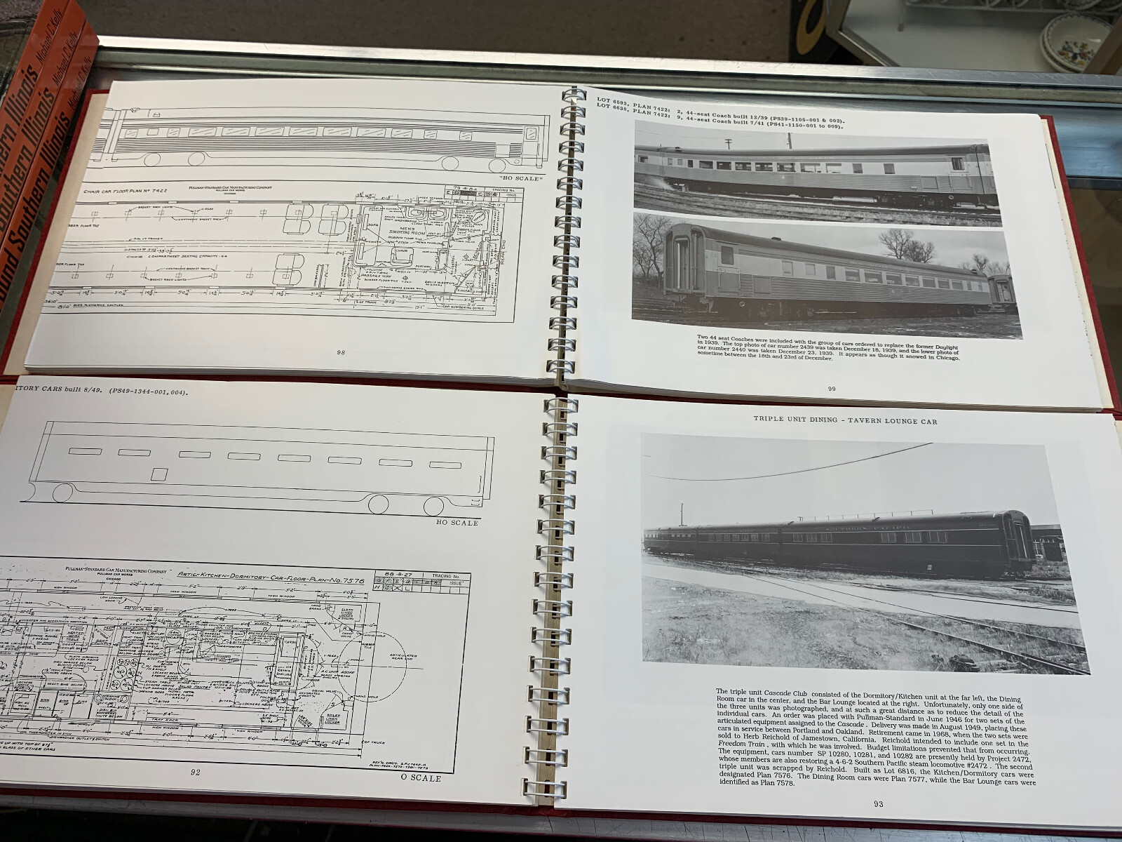 RPC PUBLICATION OFFICIAL PULLMAN STANDARD LIBRARY SOUTHERN PACIFIC VOL ...