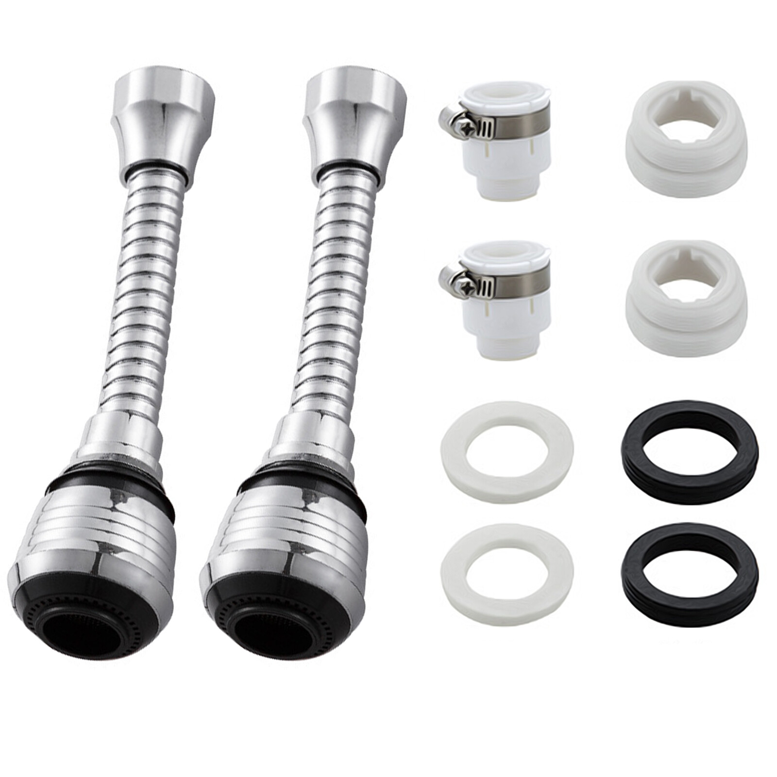 10pcs/set Universal 360 Rotation Faucet Extender Swivel 2 Modes Kitchen ...