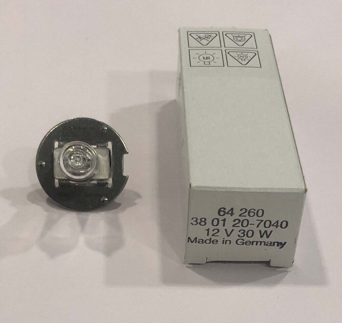 Bulb(12V 30W) for Zeiss Slit Lamp Nikon Microscope 64260-38 01 20-7040 ...