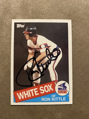 1985 Topps - #105 Ron Kittle for sale online | eBay